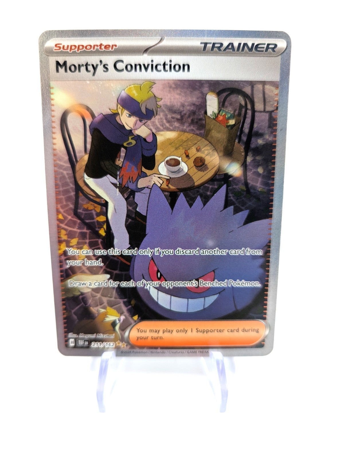 Morty's Conviction 211/162 Sv05: Temporal Forces Holo – Quirky & The Geek