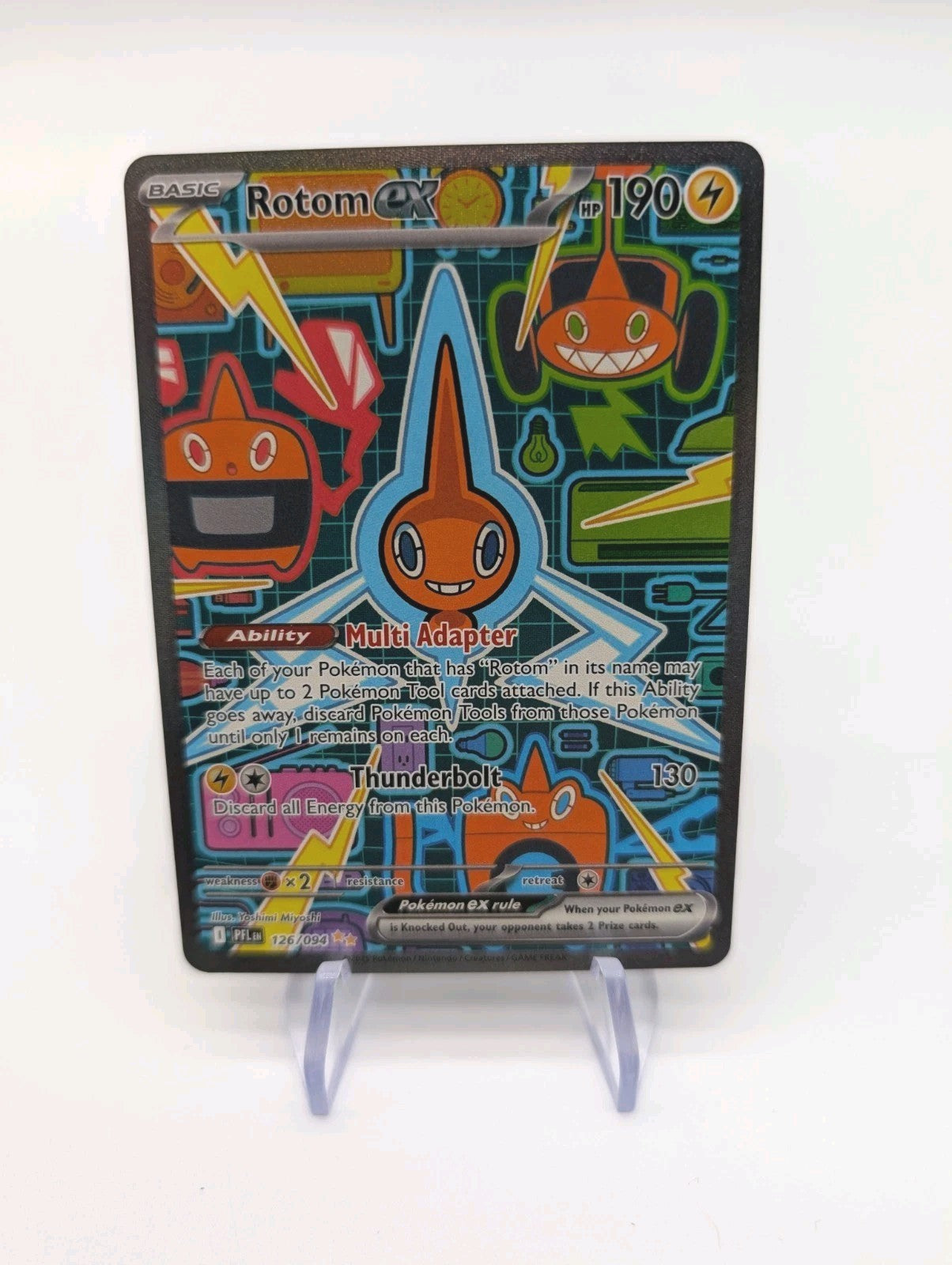 Pokémon TCG - Rotom 126/094 - Secret Illustration Rare - Phantasmal Fl ...
