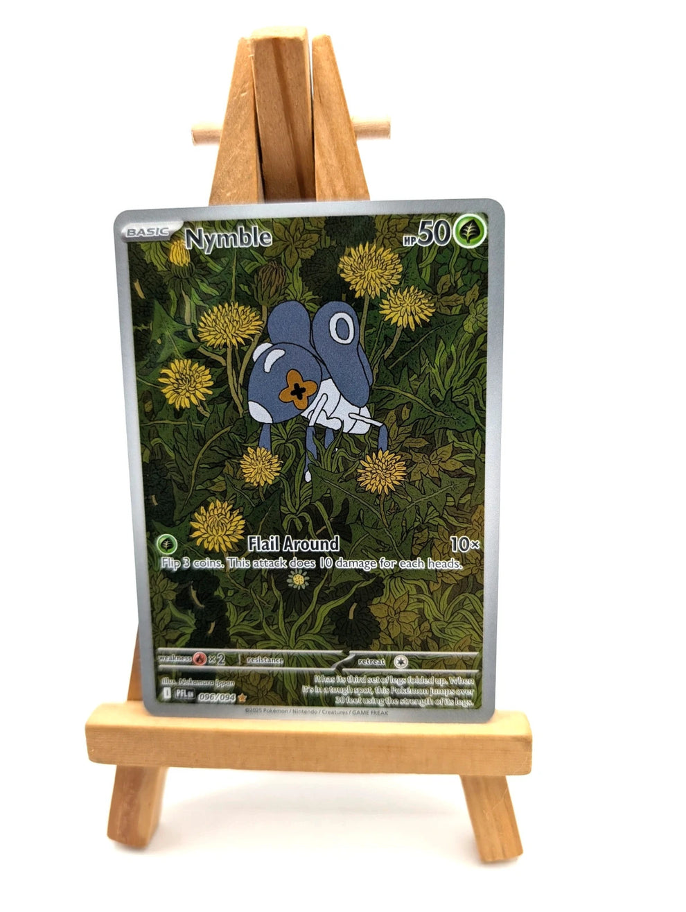 Pokémon TCG Nymble Phantasmal Flames 096/094 Illustration Rare – Quirky ...