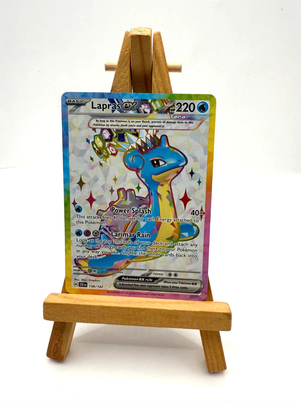 Lapras EX Full Art Stellar Crown Card 158/142 NM Condition – Quirky ...