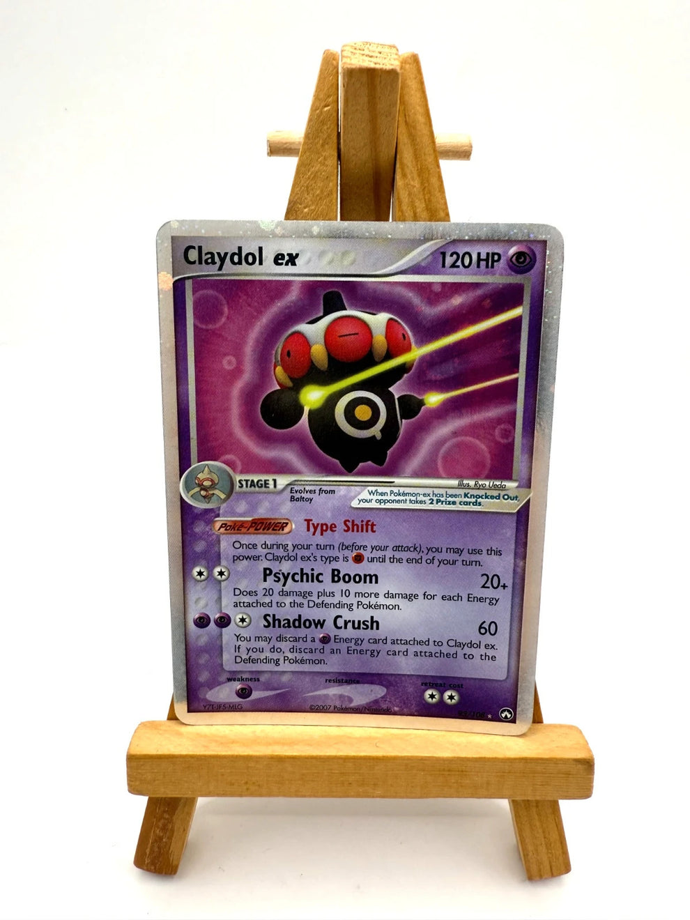 Claydol EX Power Keepers Holo Rare Card 93/108 EX LP – Quirky & The Geek