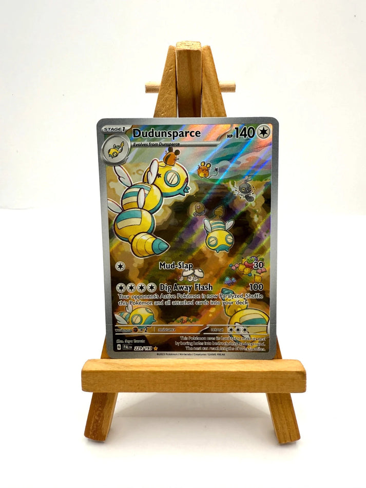 Dundunsparce 229/193 Illustration Rare Paldea Evolved Pokemon Card Pac ...